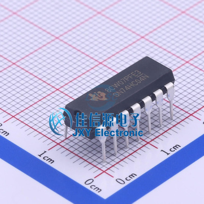 反相器SN74HC04NTI6通道2uA