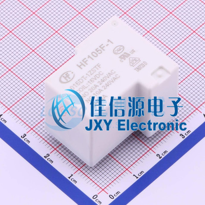 功率继电器      HF105F-1/015DT-1ZSTF   HF(宏发)