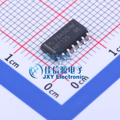 缓冲器/驱动器    SN74ABT125DR  TI(德州仪器)  SOIC-14