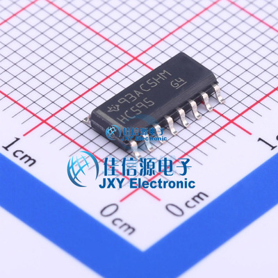 寄存器   SN74HC595DR  TI()  SOIC-16
