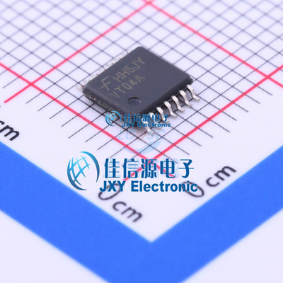 反相器芯片     74VHCT04AMTCX  onsemi(安森美)  TSSOP-14