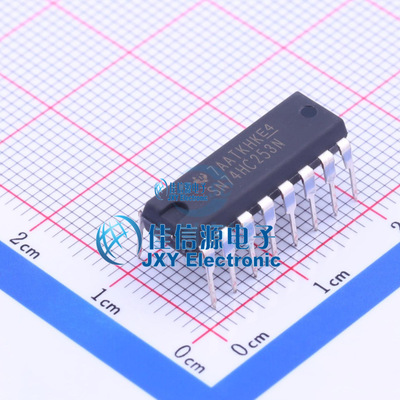 信号开关   SN74HC253N  TI(德州仪器)  PDIP-16