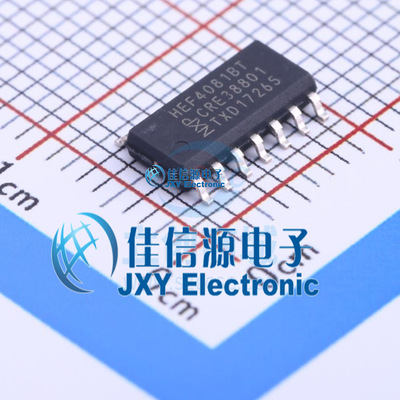 逻辑门     HEF4081BT,652  Nexperia(安世)  SO-14