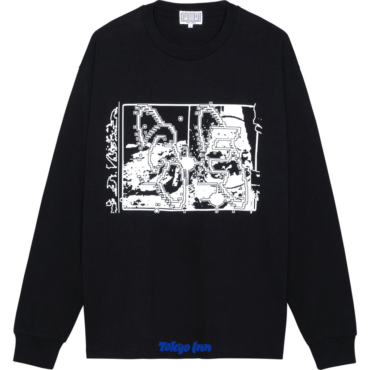 【订购】CE/CAVEMPT 22AW KL COMET1 LONG SLEEVE T印花长袖_虎窝淘