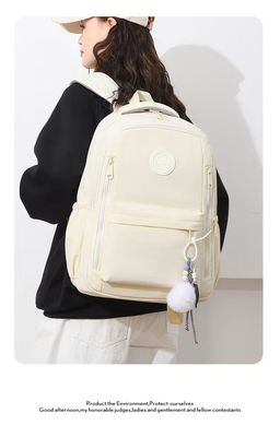 新款时尚潮流百搭初高中生大容量轻便旅行双肩包草根一族2096书包