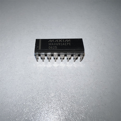 MAX691ACPE MAX691AEPE 微处理器监控电路元件 进口16直插脚DIP封