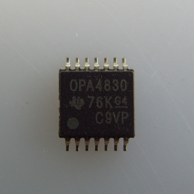 OPA4830IPWR 丝印OPA4830运算放大器缓冲器 封装TSSOP14 全新原装