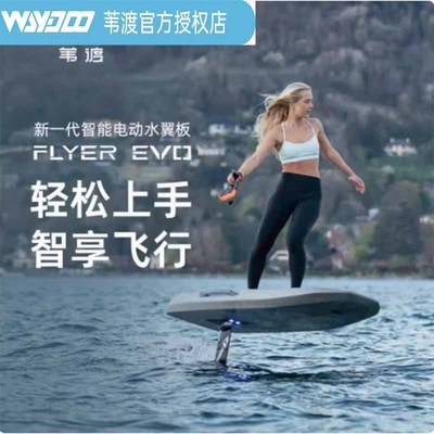 Waydoo苇渡新一代智能电动水翼板Flyer EVO电动水翼板抖音同款