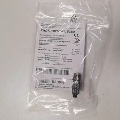 议价Baumer堡盟感测器FHDK 10P5101/S35A FPDK 10P5101/S35A全新