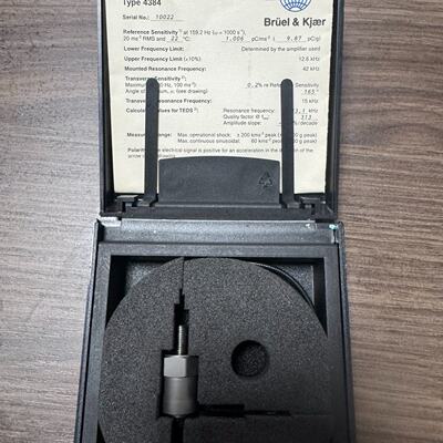 【询价】丹麦BRUEL&KJAER加速度传感器type4384适用