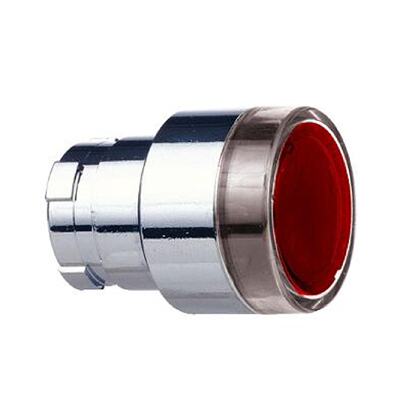 议价原装施耐德红色平头带灯按钮头  ZB2BW34C