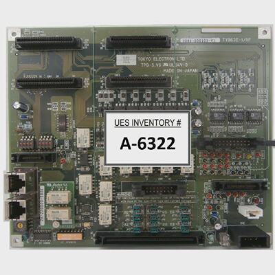 TEL Tokyo Electron 3D81000103V1 Backplane PCB TYB62E1RF Teli
