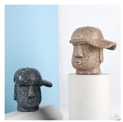 摩艾可爱牙签盒创意自动按压弹出家用个性牙签桶收纳罐卡通牙签筒