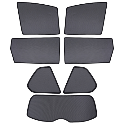 铃木SOLIO专用汽车遮阳帘磁吸式防晒隔热蚊虫网纱隐私侧车窗帘挡