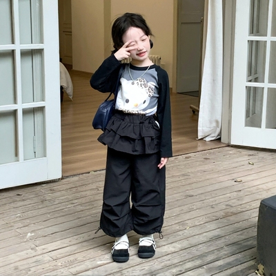 女宝宝春秋套装~上衣+裤子