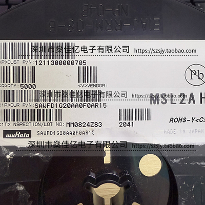 SAWFD1G20AA0F0A 双滤波器 GPS_GLONASS_GALILEO /10Pin /1511