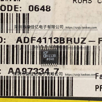 ADF4113BRUZ 射频锁相环频率合成器 芯片 TSSOP16 原装 ADF4113B