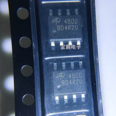 原装正品贴片MOS管 AO4800 SOIC-8 双N沟道 30V/6.9A MOSFET