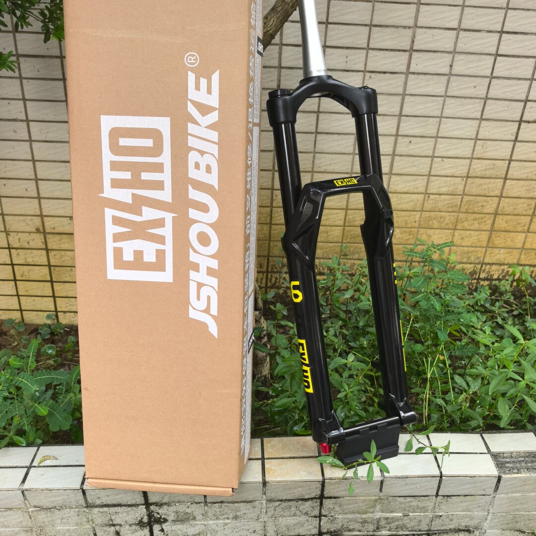 EXSHO易硕EX36前叉山地自行车土坡软尾速降AM避震器减震气压前叉