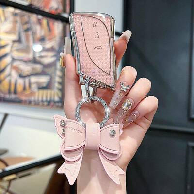 适用雷克萨斯es200钥匙套es300壳es260res250rx300水晶壳钥匙扣