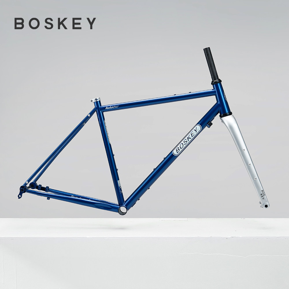 BOSKEY不死骑 Archer Gravel瓜车公路车碟刹桶轴钢架碳叉车架_虎窝淘