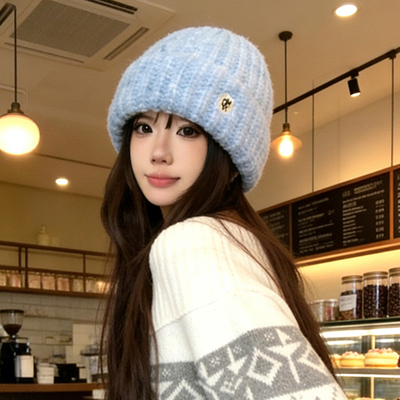 【韩系氛围感】保暖防寒堆堆帽