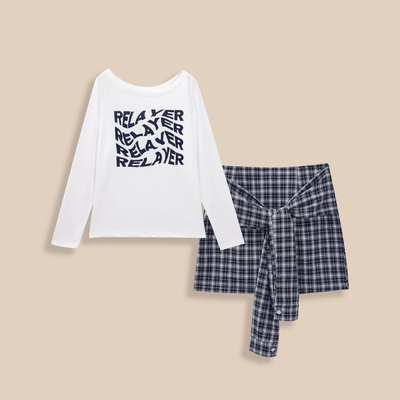 6.19 IYF 时尚套装夏季新款美式潮酷个性辣妹休闲风上下套裙