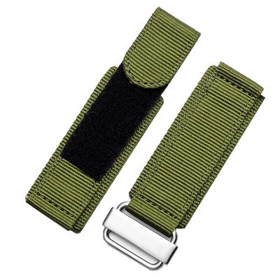 柏莱士尼龙适配户外帆布手表带