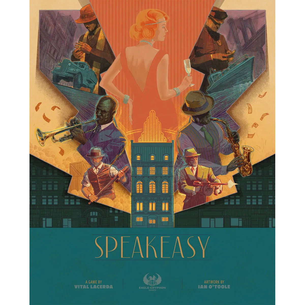Speakeasy正版英文桌游.