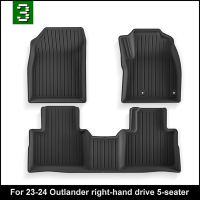 TPE汽车脚垫适用于右舵24款三菱欧蓝德Outlander 23款欧蓝德