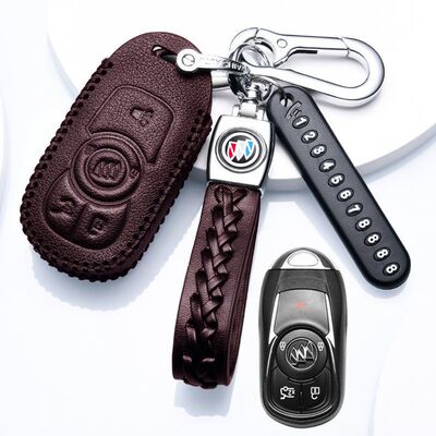 2023款别克新君威2022真皮钥匙套21款GS君威钥匙包高档男女包扣19