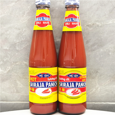 Sriraja Panich Red Hot Chilli Sauce进口是拉差中辣 很辣辣椒酱