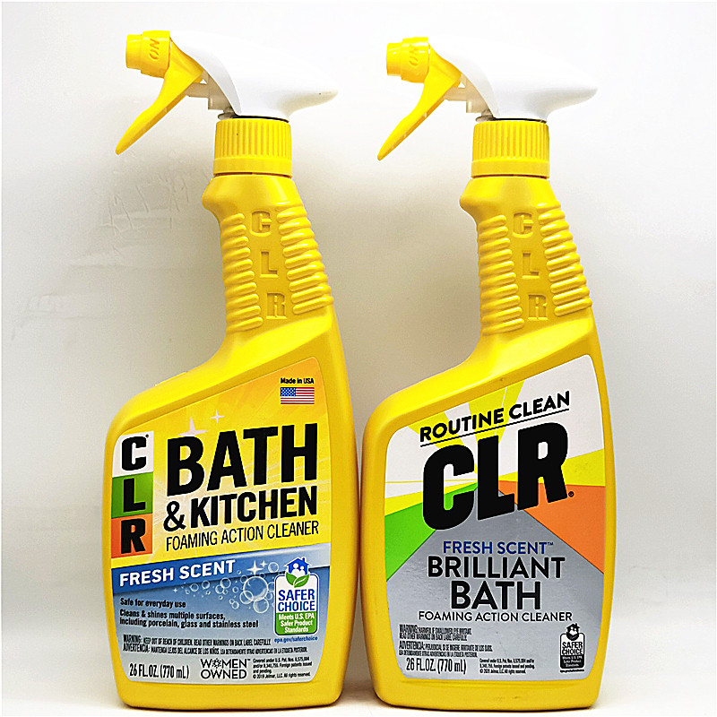 Bath Kitchen Foaming Action Cleaner美国CLR浴室厨房泡沫清洁剂_虎窝淘