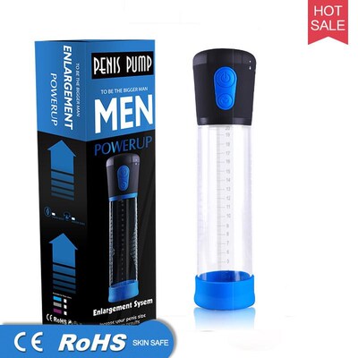 Vibrate Male Penis Enlarger Pump Growth Enhancer Erection