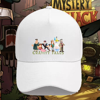 怪诞小镇Gravity Falls周边男女情侣男女同款棒球帽帽子弯檐潮流