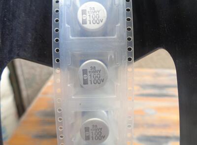 EMVY101ARA101MKE0S 日本黑金刚 100V100UF 高频低阻截贴片 12X13