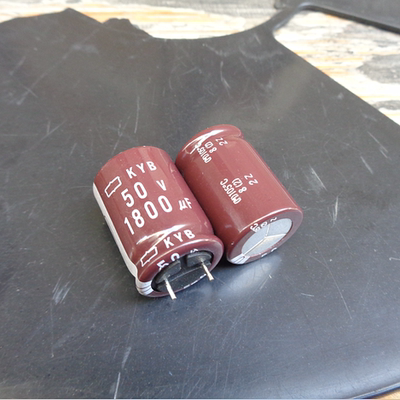 1800UF 50V 日本黑金刚 KYB 高频低阻长寿命 50V1800UF 18X25