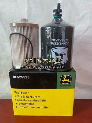 适配RE525523柴油滤芯 适配迪尔RE523236 RE509672柴油滤清器格