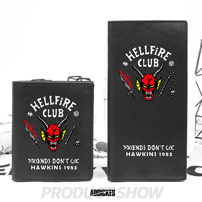 怪奇物语地狱火俱乐部钱包