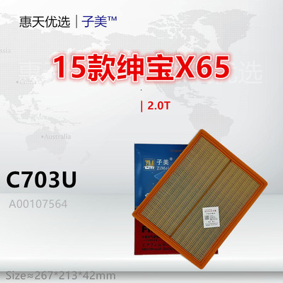 子美净化空气滤芯X65