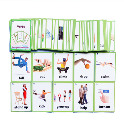 麦芽小达人verbs闪卡一套65张