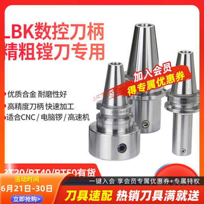 数控BT30-LBK刀柄cnc加工中心镗头粗镗刀杆镗孔RBH双刃可调节式