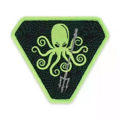 正品现货 PDW SPD Kraken Trident Toxic 2021 Morale 章鱼款臂章