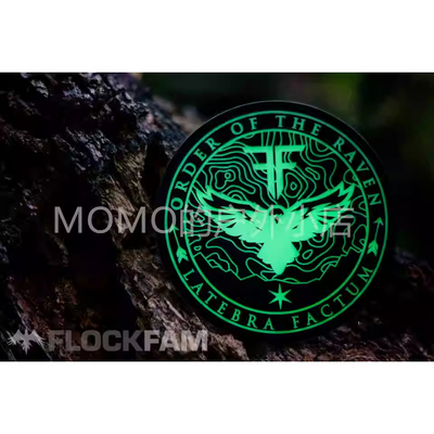 正品现货 FF ORDER OF THE RAVEN GLOW PATCH 夜光款 限量版臂章
