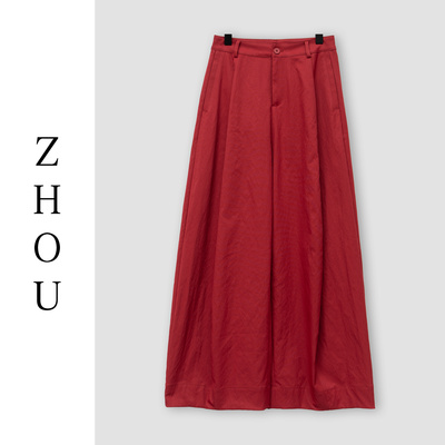 （周哥甄选）红色裤子-70345