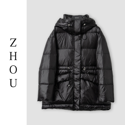 （周哥甄选） 黑色羽绒服-32617