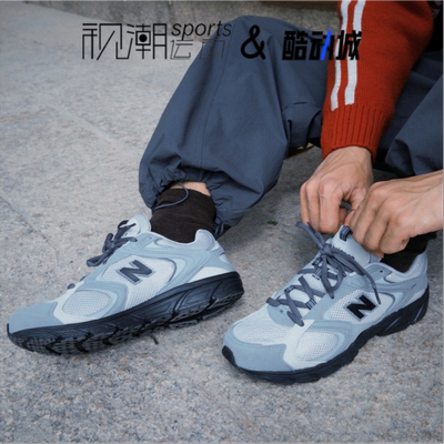 NB408深灰色舒适耐磨运动休闲鞋