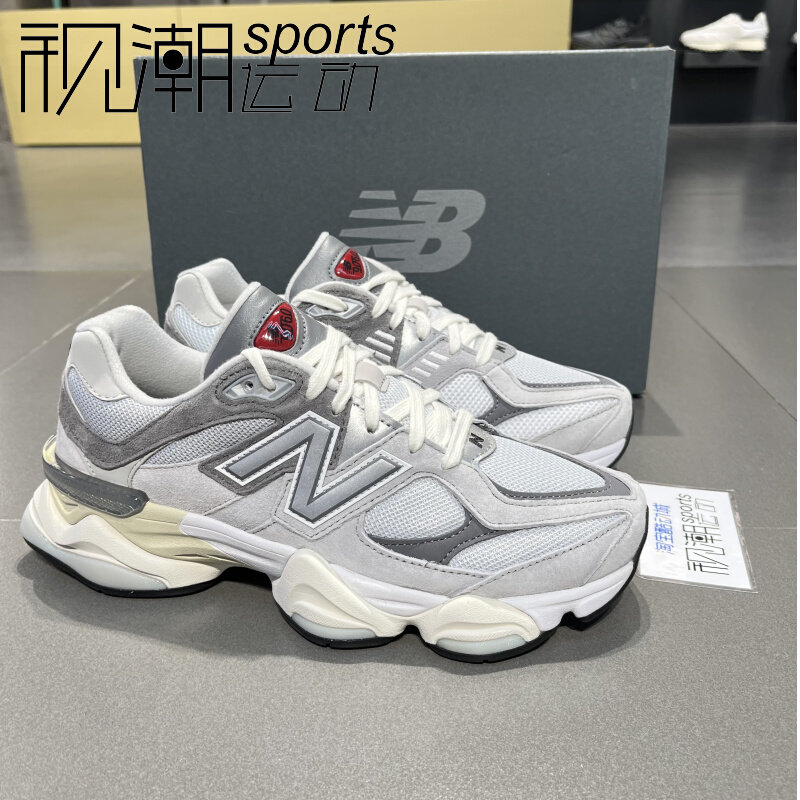 NEW BALANCE NB9060系列浅灰男女复古运动休闲老爹跑步鞋U9060GRY_虎窝淘