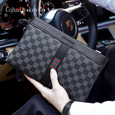 Cohnimkevin男士手拿包真皮