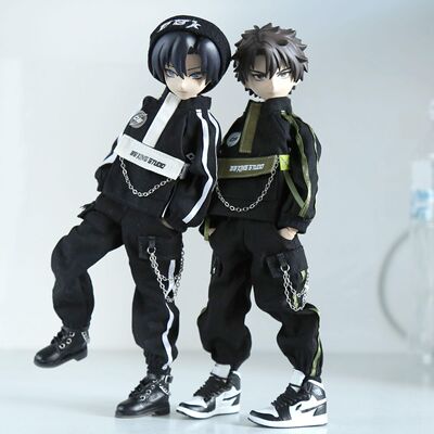 ob22/24娃衣男帅气暗黑机能服套装酷帅风P20YMY23/25衣服现货